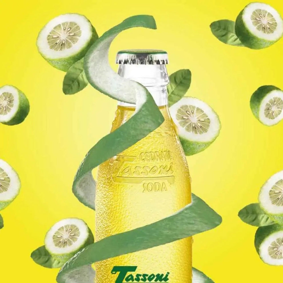 Tassoni - Cedrata (4x180ml) Italian Supermarkets