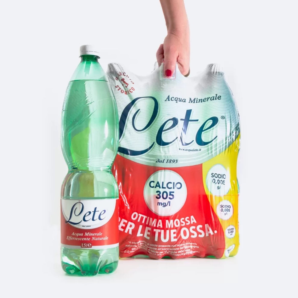 Lete Acqua - Natural Mineral Light Sparkling Water – Italian Supermarkets