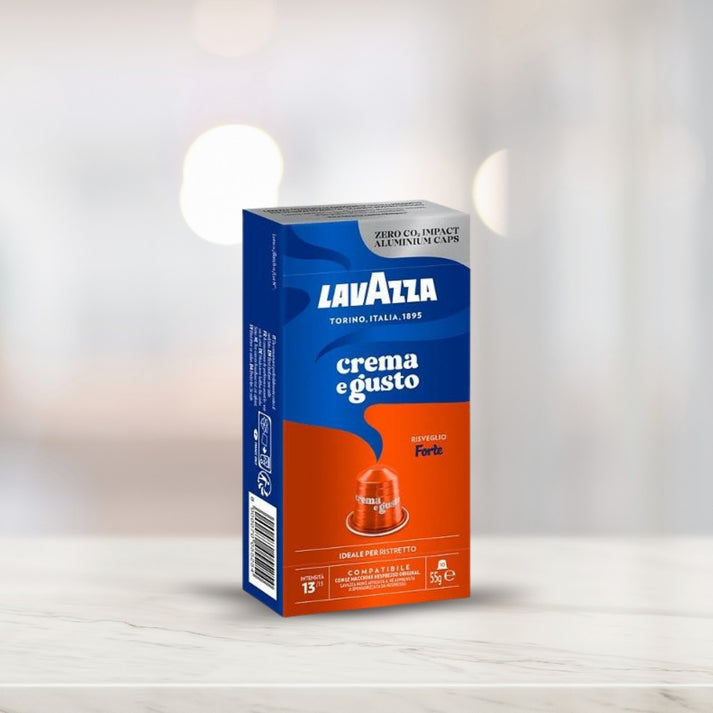 Lavazza - Crema e Gusto Forte - Capsules compatible with Nespresso™ Or ...